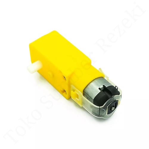 Jual Dinamo DC Gearbox Kuning Mainan Mobil Arduino RC Car Part Original ...