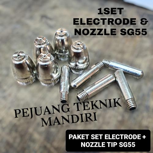 Jual ELECTRODE SG55 CUT 60 - ELECTRODE SG 55 PLASMA CUTTING CUT 60 SG ...