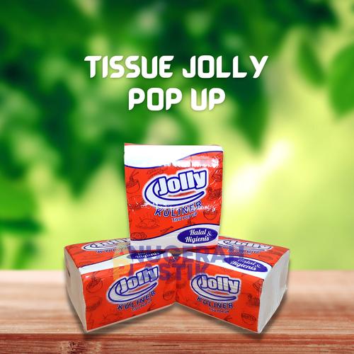 Jual Tissue Pop Up Merk Jolly/ Tissue Meja Makan/ Tissue Jolly Kuliner ...