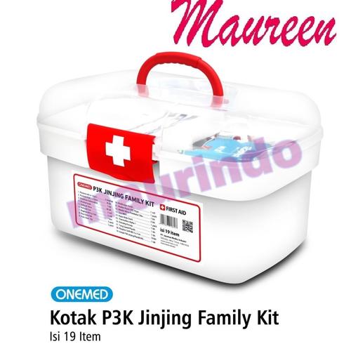 Jual Paket Lengkap Kotak P3K Plastik Jinjing Onemed Komplit Isi - ISI ...