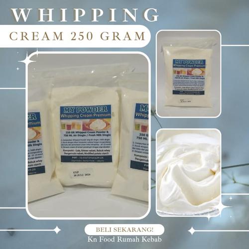 Jual Whipping Cream Powder varian Berat - Jakarta Timur - Rumah kebab ...