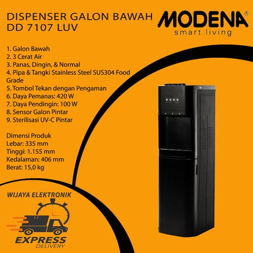 Promo DISPENSER GALON BAWAH MODENA DD 7107 LUV Cicil 0% 3x - Kota ...
