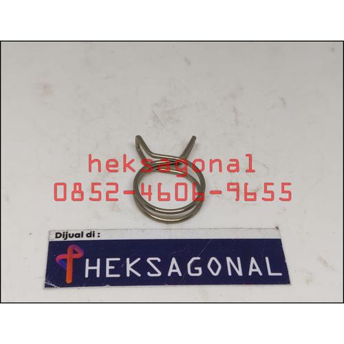 Jual Double Spring Clip Klem Selang Kawat Clamp Selang Jepit Kawat 19mm ...