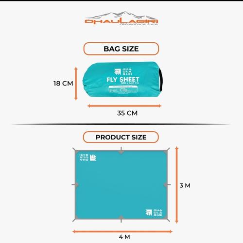 Jual Flysheet DHAULAGIRI 3 ×4 cm not eiger consina rei forester - Kota ...