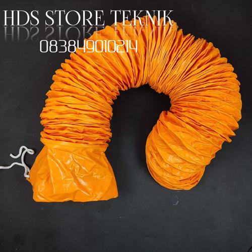 Jual selang portable Blower ventilator 8" inch x 5 meter selang ...