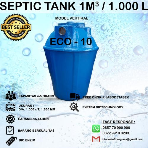 Jual TANGKI SEPTIC TANK BIOTECH 1M3 / BIOFIL SEPTIC TANK 1M3 - Kab ...