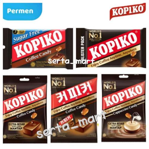 Jual Kopiko Coffee Candy 140gr - Kopiko Permen Kopi Blister 32gr ...