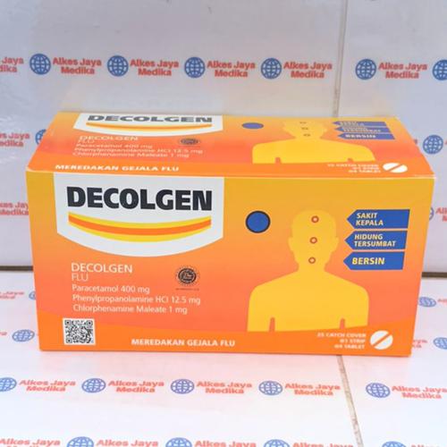 Jual Decolgen Box Isi 25 Strip @4 Tablet - Obat Demam & Flu - Kota ...