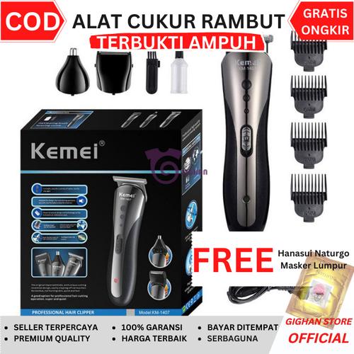 Jual Alat Cukur Rambut Elektrik Charger 1 Set Lengkap Komplit Tanpa ...