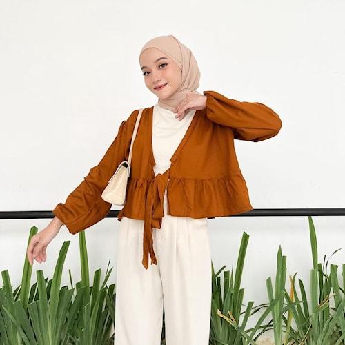 Jual Outer Wanita Polos Outfit Fashion Cewek Kekinian - Mint - Jakarta ...