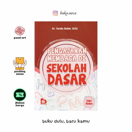 Jual Buku Pengajaran Membaca di Sekolah Dasar (Edisi Kedua) - Kab. Bantul - bukunova | Tokopedia