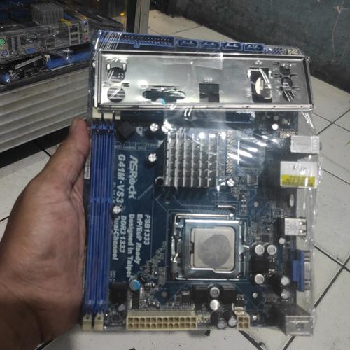 Jual mainboard motherboard 775 intel g41 murah asrock g41 ddr3 core2duo ...