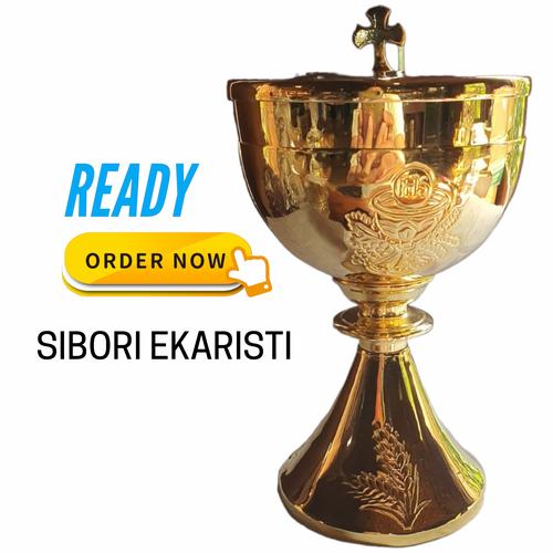 Jual SIBORI EKARISTI KATOLIK/ KASULA IMAM ROMO PASTOR KATOLIK - Kab ...