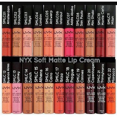 Jual NYX Soft Matte Lip Cream - Montreal/Leon/Milan/London/Rome/Cabo ...