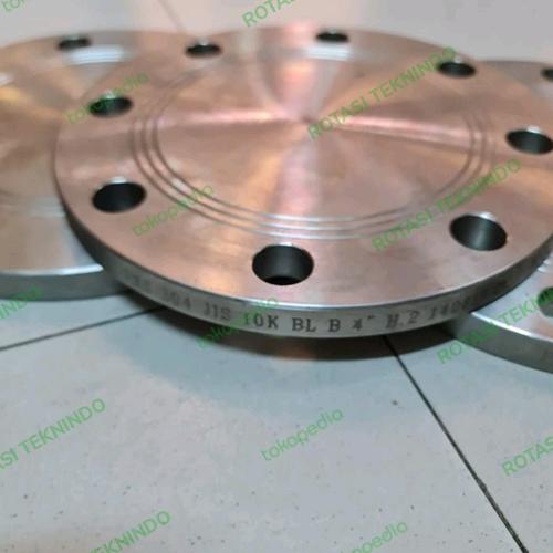 Jual BLIND FLANGE STAINLESS JIS 10K 12" INCH / FLANGE BUTA SS304 JIS ...