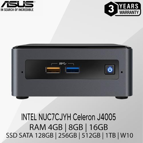Jual MINI PC INTEL NUC7CJYH CELERON J4005 + RAM + SSD Win 10 - 4GB DDR4 ...