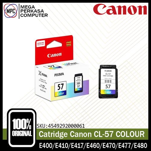 Jual Cartridge Tinta Canon CL-57 Colour Untuk E400 / E410 100% ORIGINAL ...