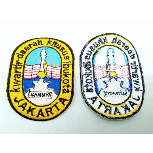 Promo Logo Pramuka / Atribut Pramuka khusus DKI Jakarta / Bordir ...