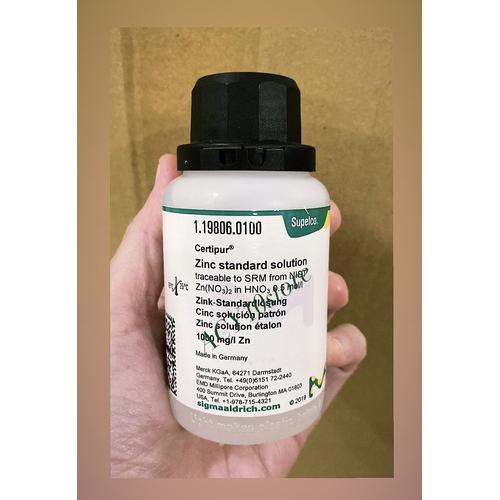 Jual MERCK 1.19806.0100 Zinc Standard Solution 100ml - Jakarta Timur ...