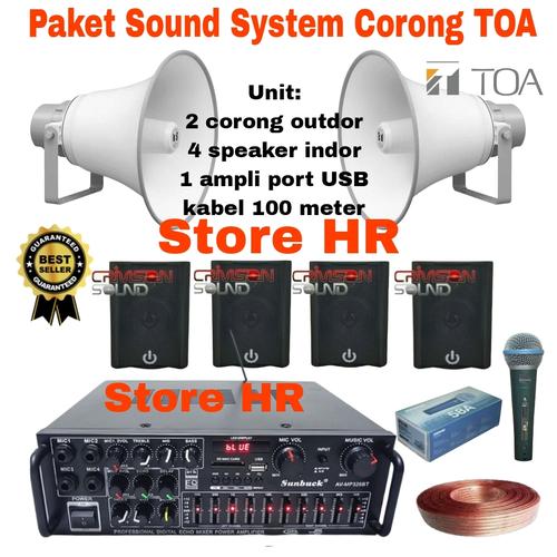 Jual Paket sound System masjid / mushola / musholla outdoor indoor ...