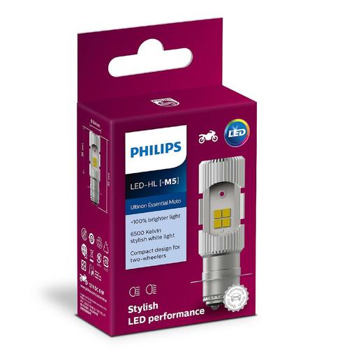 Promo LAMPU DEPAN LED PHILIPS M5 H6 T19 WAJIB DC ORIGINAL ASLI 100% ...