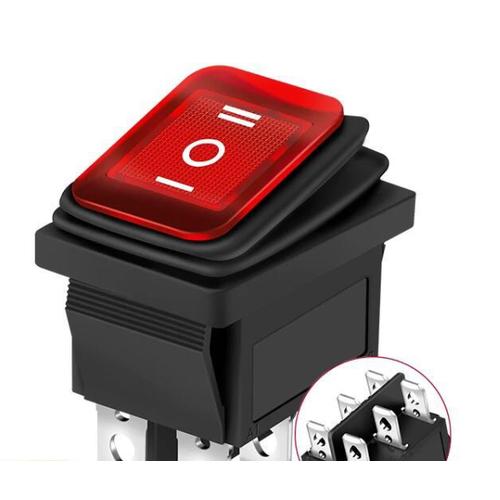 Jual Saklar Toggle Daya On-Off-On 6 Pin 12 V DC Mayitr LED Tahan Air ...