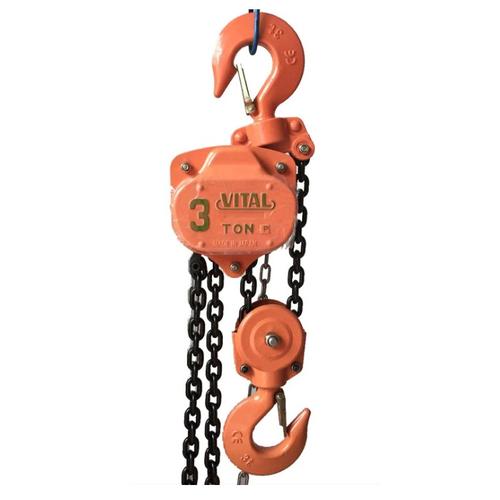 Jual VITAL Chain Block Chain Hoist Katrol Rantai 3Tx3M 3 TON x 3 METER ...