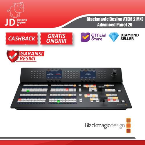 Promo Blackmagic Design ATEM 2 M/E Advanced Panel 20 Cicil 0% 3x ...