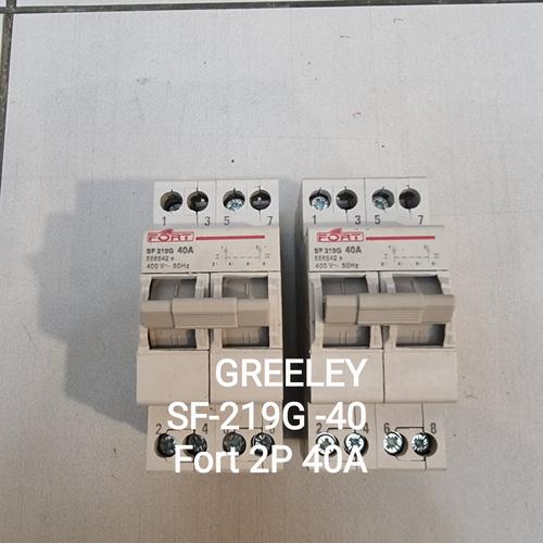 Jual COS SF-219G 2 Pole Fort Din Rail Change Over Switch Model Mcb - 2P ...