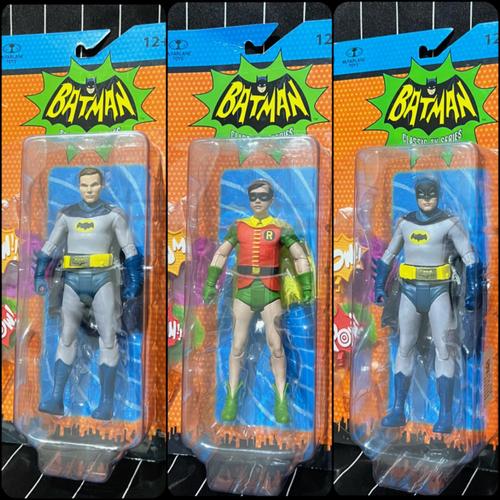 Jual Mcfarlane BATMAN ROBIN DC Retro Classic Figure set! bandai shf ...