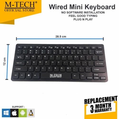 Jual Keyboard Mini M-Tech MT-08 Keyboard External Mini Keyboard Usb ...