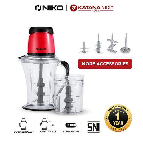 Promo Niko Food Chopper Katana Next Rose Cicil 0% 3x - Jakarta Barat ...