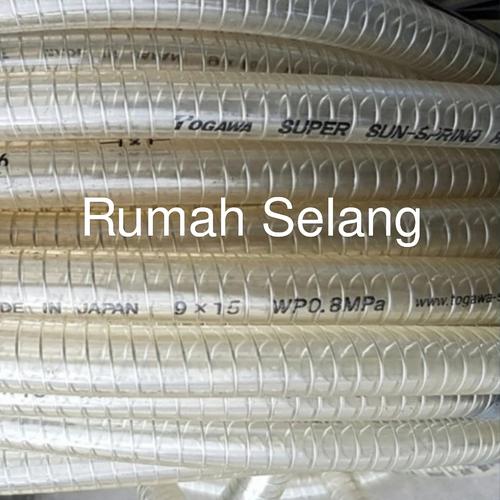 Jual Selang Spring Togawa 12 x 18 Roll / Selang Kawat Togawa 1/2 Inch ...