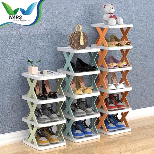 Promo Rak Sepatu Silang X Shape Non Slip WARS - Aesthetic Premium Shoes ...