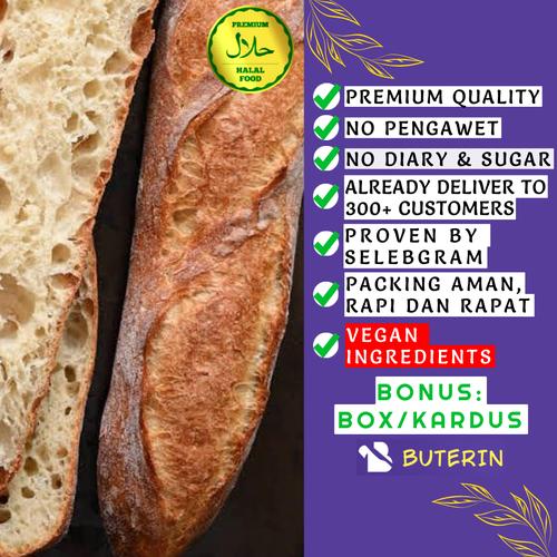 Jual ROTI PERANCIS BAGUETTE PANJANG 28cm - FRENCH BREAD 28cm LONG ...