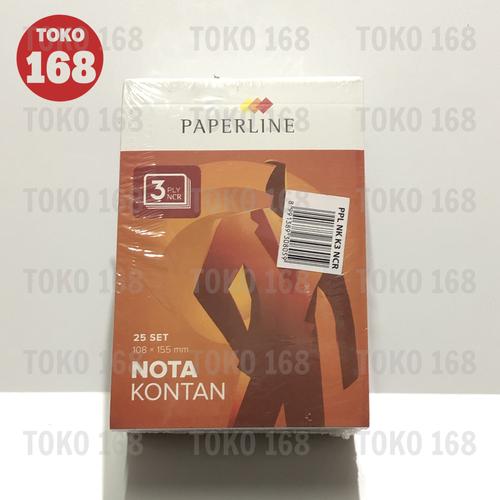 Jual PAPERLINE Nota Kontan Kecil 3 Ply/K3/Rangkap 3 (PAK) - Jakarta ...