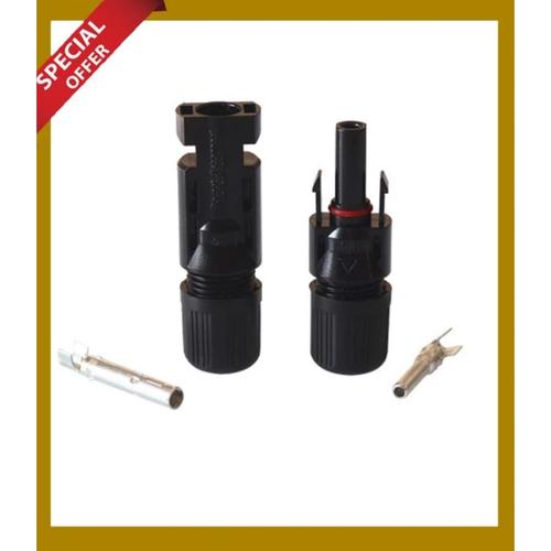 Jual MC4 Connector Socket MC4 Set Female Male solar panel with copper ...