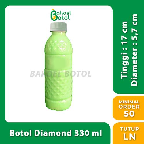 Jual Botol Diamond 330 ml / Botol Murah Surabaya Ukuran 330 ml - Putih ...