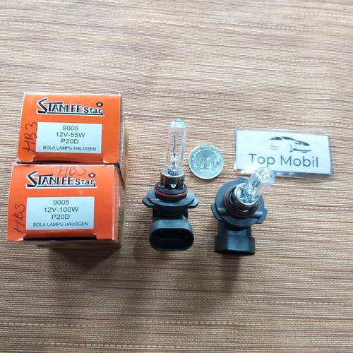 Jual Bohlam Halogen HB3 12V 55W HB3 100W merk Stanlee Star - Jakarta ...