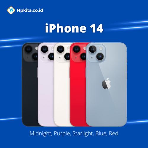 Jual Apple iPhone 14 - NEW Garansi Resmi iBox/Tam - 128GB, Midnight ...