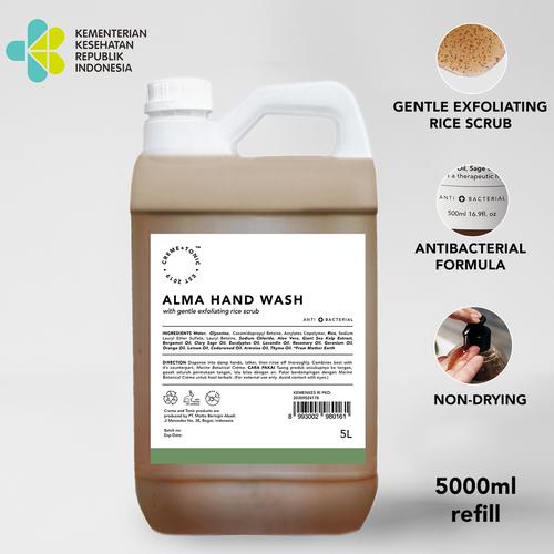 Jual Creme and Tonic Exfoliating Hand Wash 5L (REFILL) - ALMA Hand Wash ...