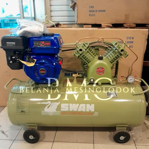 Jual Kompresor angin swan 2 hp ( pk ) 2hp komplit engine TSUZUMI SVU ...
