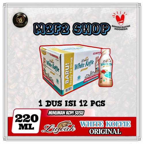 Jual Kopi Luwak White Koffie Original Botol Pet - 240 ml (Harga Karton ...
