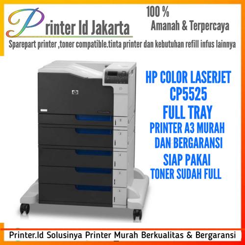 Jual Printer A3 Hp Color LaserJet CP5525 Full Tray - Jakarta Pusat - Printer id | Tokopedia