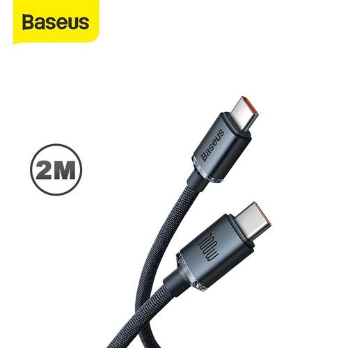 Jual KABEL DATA TYPE C TO TYPE C 100W FAST CHARGING PD QUICK CHARGE 4.0 ...