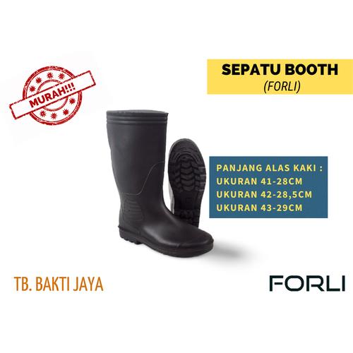Jual SEPATU BOOTH KARET/SAFETY/BOOTH TINGGI/COR/KEBUN/TAMAN/FORLI - 41 - Kota Tangerang - TB ...