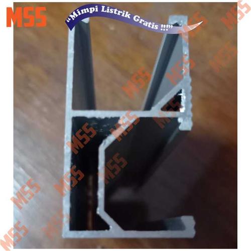 Jual PV Rail Mounting Braket Solar Panel Surya PV Modul Aluminium Tebal ...