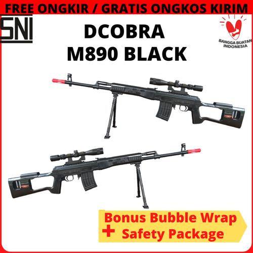Jual Dcobra M890 Sniper SVD FREE EXTRA PACKING - m890 desert war - Kab ...