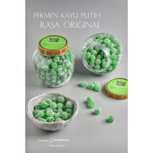 Jual PERMEN KAYU PUTIH Kemasan Botol 400gr - ORIGINAL, BOTOL 400GR ...