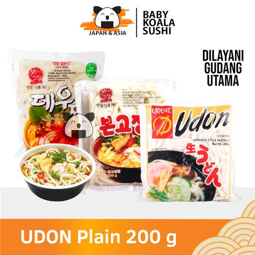 Jual ORIENT Mie Udon Basah Plain 200 g Halal │ Import - Bongojang-Merah ...
